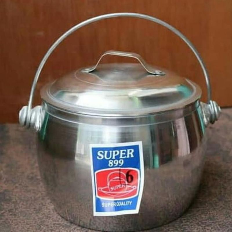 Jual panci castrol panci penanak nasi priuk liwet No 6, 7, 8, 9, 10, 12 ...