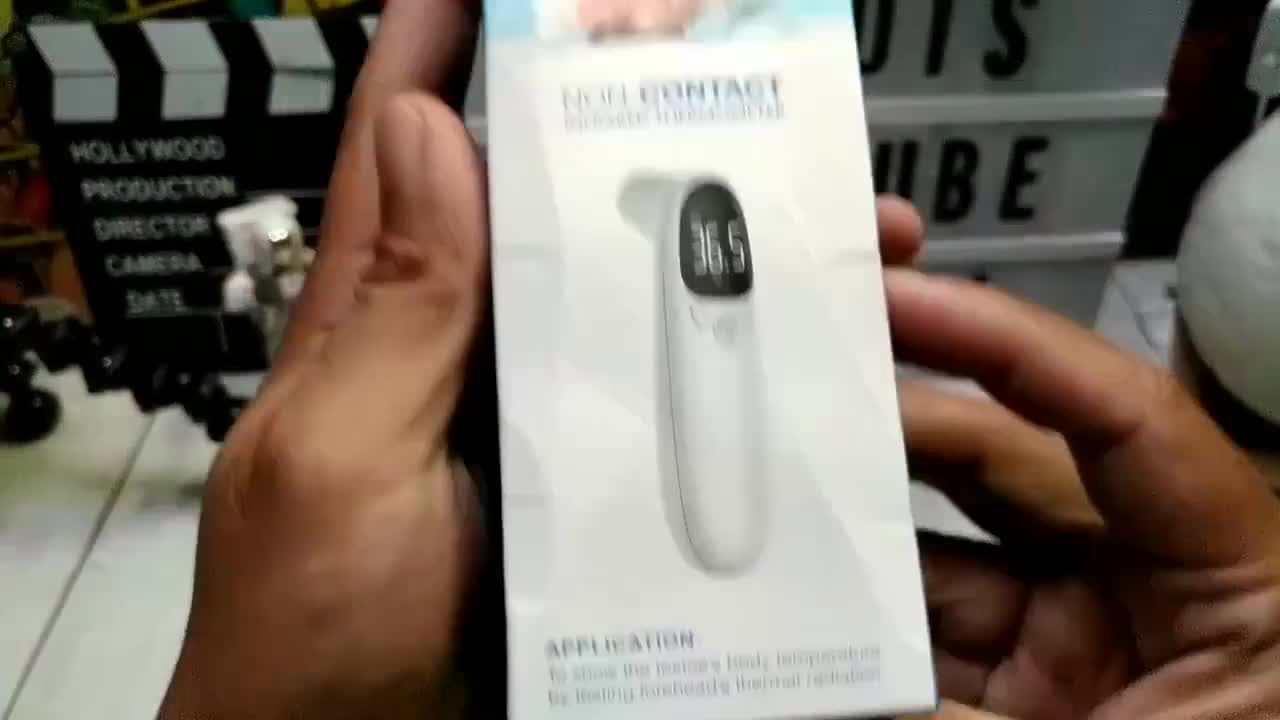 Jual Termometer Infrared Non Contact Digital Suhu Badan Tubuh ...