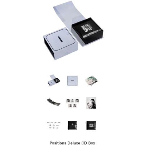 Jual Positions Deluxe CD Box Ariana Grande Official | Shopee Indonesia