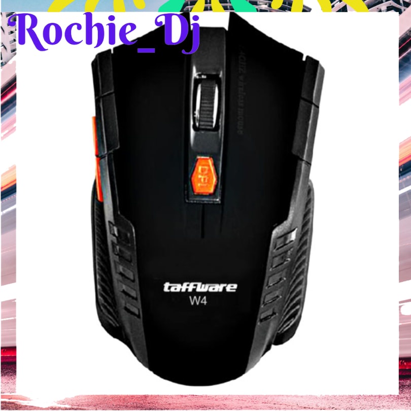 Jual TAFFWARE FANTECH GAMING MOUSE WIRELESS 2000 DPI - W4 - BLACK ...