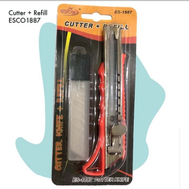 Jual cutter + Refill ESCO1887 | Shopee Indonesia