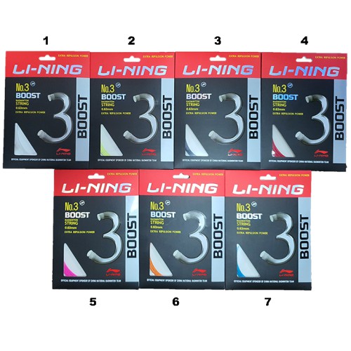 Jual Li-Ning String No.3 Boost AXJP044 | Shopee Indonesia