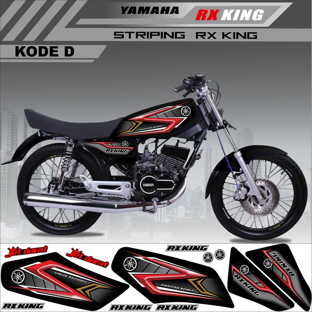 Jual Sticker Striping Rx King Variasi Stiker Rx King Variasi Kode D ...