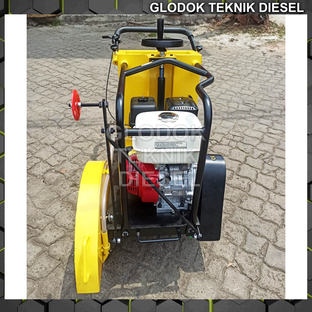 Jual Mesin Potong Aspal + Mesin 15 HP + Mata 16" Asphalt Concrete ...