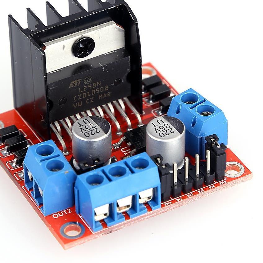 Jual MOTOR DRIVER MODULE L298N / DUAL H BRIDGE | Shopee Indonesia