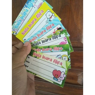 Jual Stiker Nama Buku Terlengkap & Harga Terbaru Mei 2024 | Shopee ...