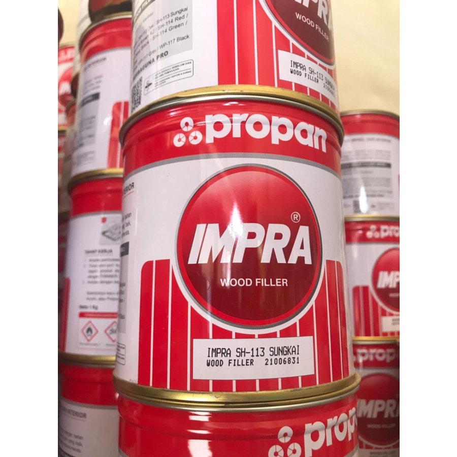 Jual dempul kayu propan wood filler impra sungkai 1 kg | Shopee Indonesia