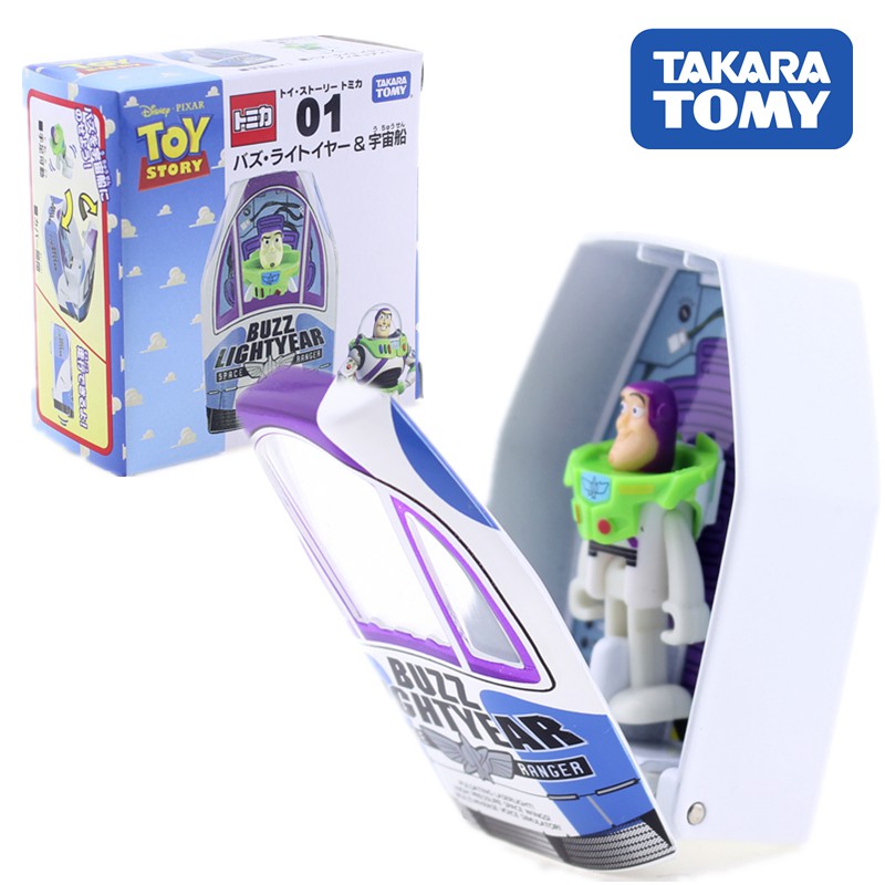 Jual Dream Tomica Ride on Toy Story Buzz & Space Ship - TC121 | Shopee ...