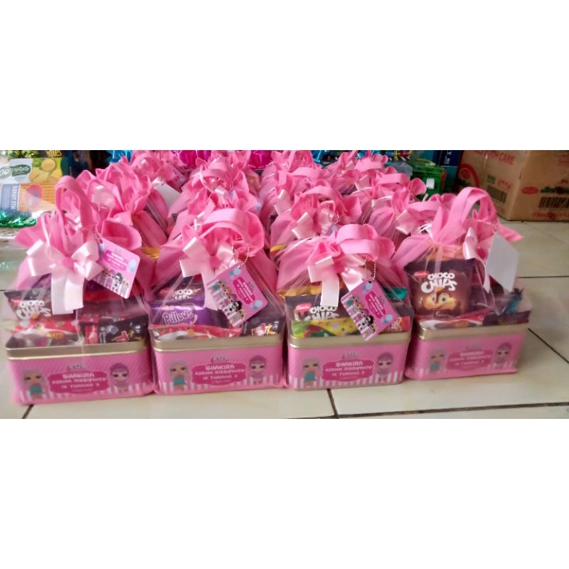 Jual paket snack box ulang tahun custom | Shopee Indonesia