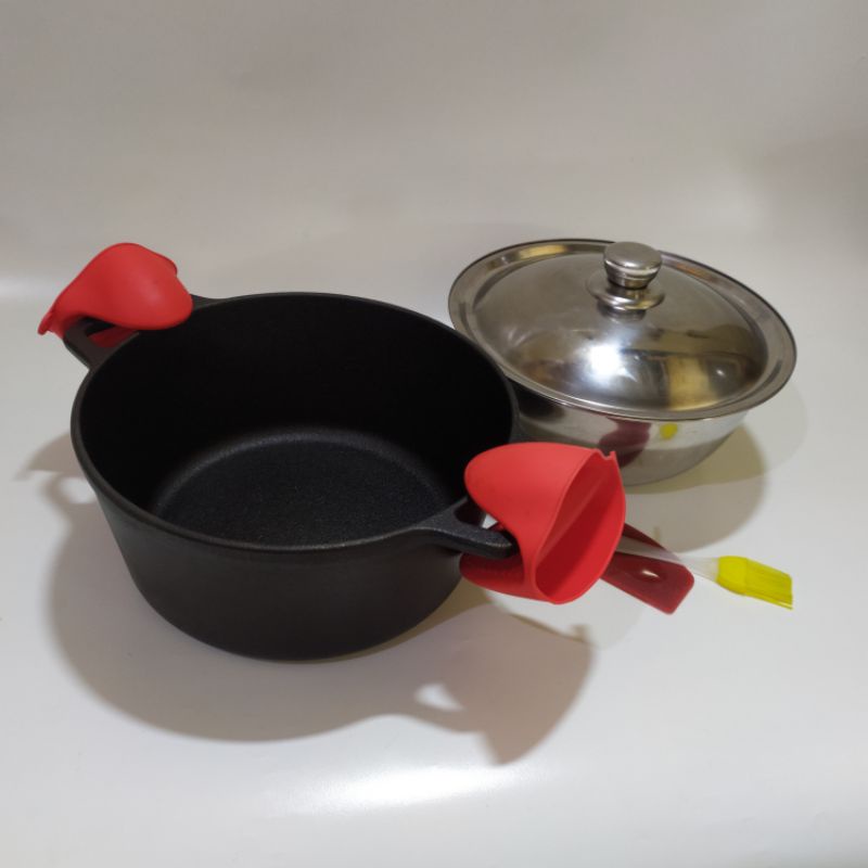 Jual IronChef Dutch Oven/Crock Hot Pot/Pan/Deep Skillet/Panci Sapo ...