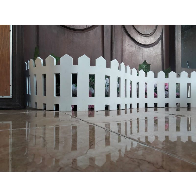 Jual Pagar dekorasi tinggi 20 panjang 200 pelaminan pagar Tanaman hias ...