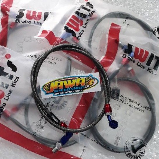 Jual Selang slang rem swits karbon 90° ori thailand uk 36inch | Shopee ...