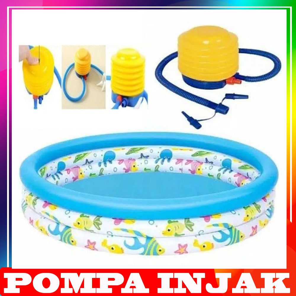 Jual Alat Pompa Injak Kuning Pompa Injak / Pompa Angin Injak Kaki ...