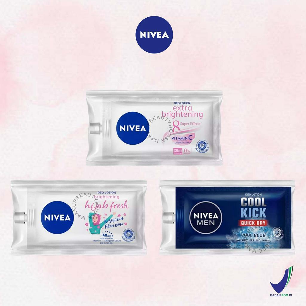 Jual NIVEA Deodorant Deo Lotion Sachet 9ml - Men Ice Cool | Hijab Fresh ...