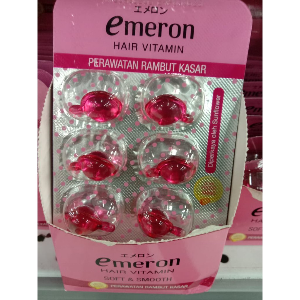 Jual Emeron Vitamin Perawatan Rambut Kasar | Shopee Indonesia