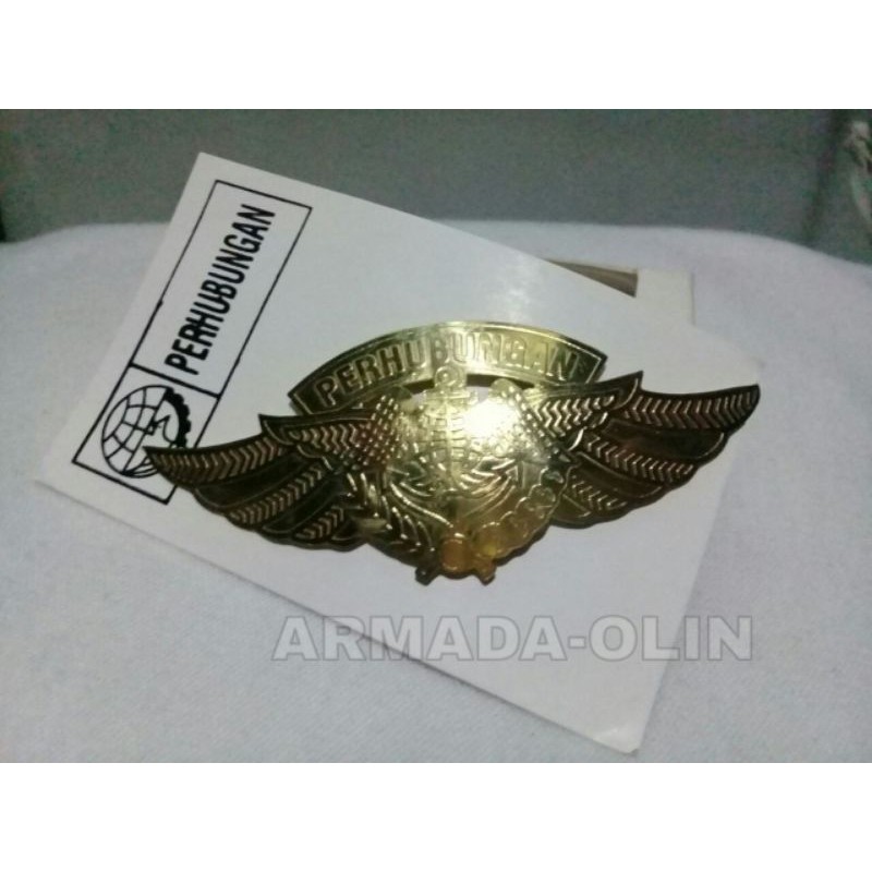 Jual Wing PDH Perhubungan |Brivet PDH dishub brasso |Wing dishub brasso ...