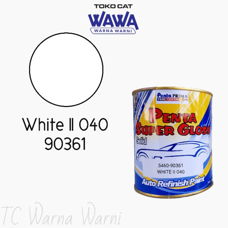 Jual Penta Super Gloss White II 040 90361 200gr putih super white ...