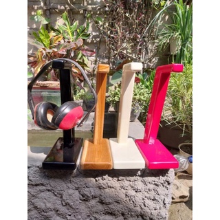 Jual headset holder stand headphone kayu | Shopee Indonesia