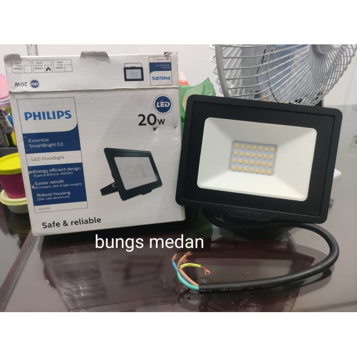 Jual LAMPU LED PHILIPS Sorot BVP150 20W 20Watt 20 Watt IP65 6500K CDL ...