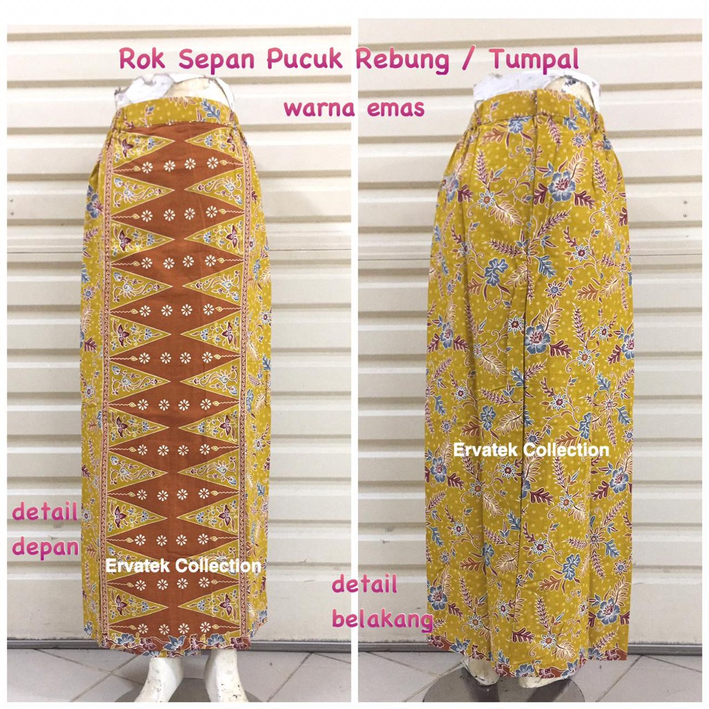 Jual Rok Sepan Tumpal ST26 Motif Batik Pucuk Rebung Tumpal Betawi Abang ...