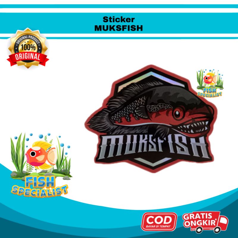 Jual STIKERPACK BANGFISH FAJAR ARIEF MUKSFISH BIBIT GABUS GILA EL BARCA ...