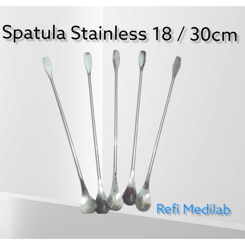 Jual Spatula stainless panjang 18 cm dan 30cm | Shopee Indonesia