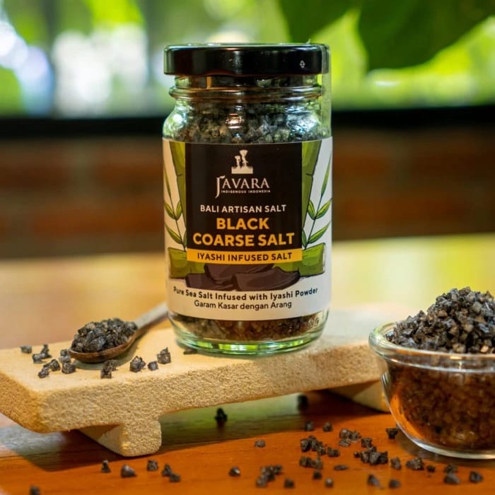 Jual Javara - Black Coarse Salt ( Iyashi Infused Salt ) - 90gr | Shopee ...