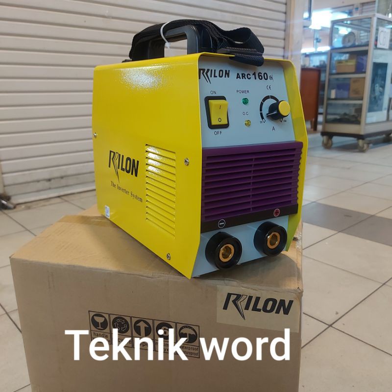 Jual MESIN LAS RILON ARC 160 INVERTER RILON ARC 160 MESIN LAS RILON ...