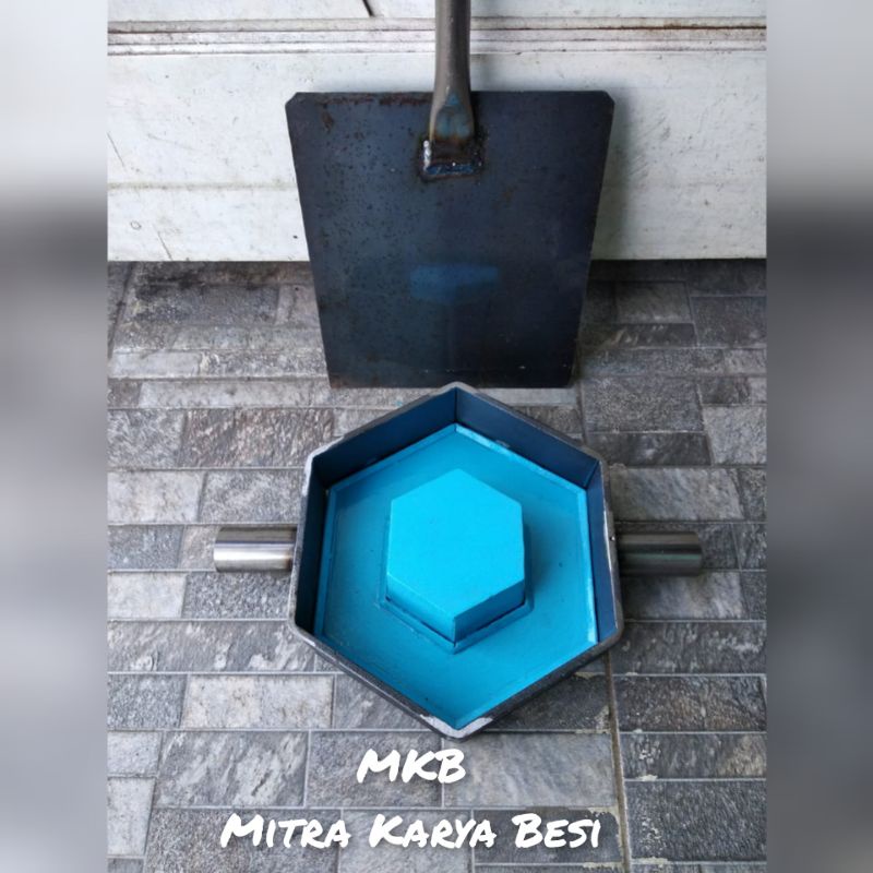 Jual Cetakan paving segienam motif rumput/ motif lubang | Shopee Indonesia