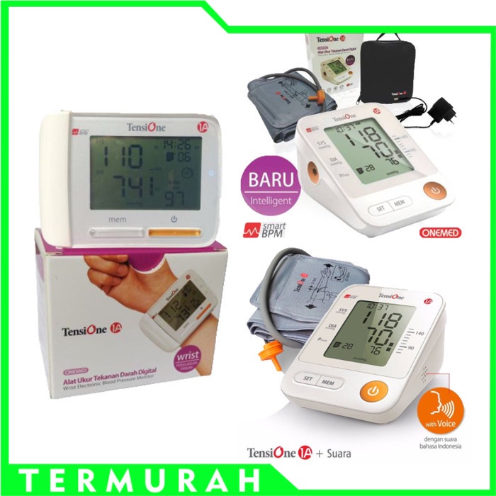 Jual Onemed Tensimeter Digital dengan Suara 1A TensiOne | Shopee Indonesia