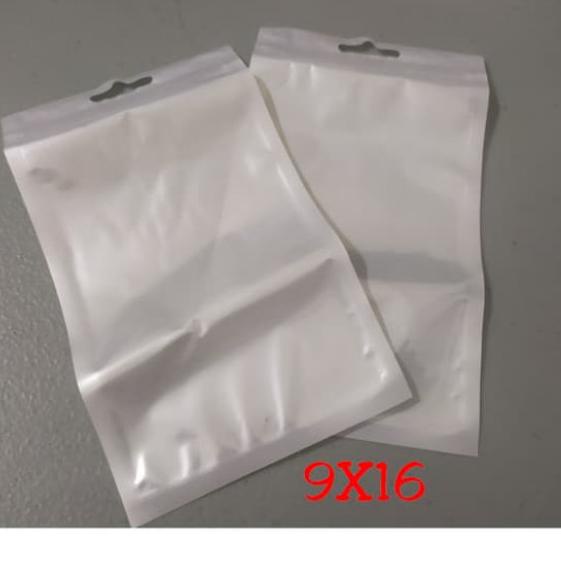 Jual PLASTIK ZIPLOCK KLIP PUTIH UKURAN 9 X16 | Shopee Indonesia