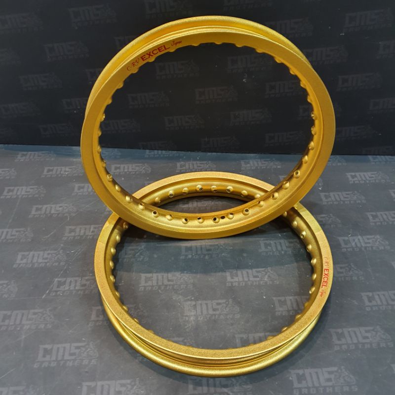 Jual Velg Alloy CRV Excel Japn 17 x 160 Gold Emas Kulit Jeruk 1 Set ...