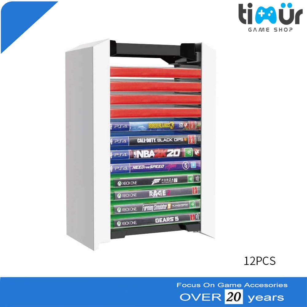 Jual Rak Storage Stand Tempat Kaset Disc Game Card Nintendo Switch Xbox ...