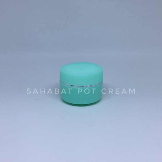 Jual Pot Cream 15gr PP Bunga 15gr Hijau Hijau | Shopee Indonesia