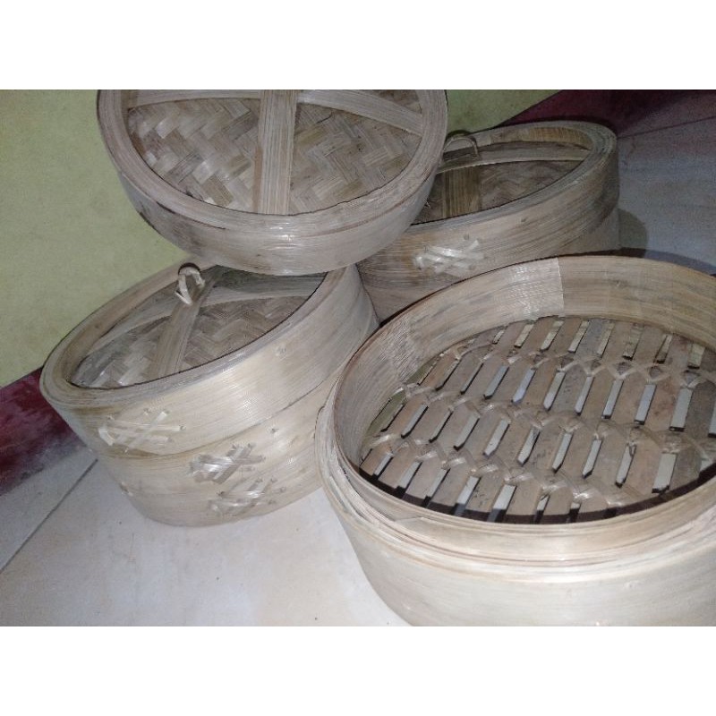 Jual KLAKAT BAMBU HONGKONG KELAKAT HONGKONG KUKUSAN DIMSUM UK 25cm ...
