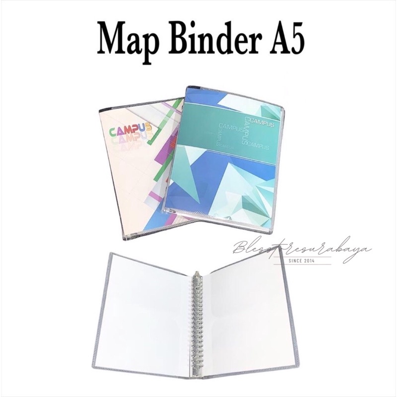 Jual [BS 773] Map Binder A5 Kampus / Binder Kosong / Buku Note Campus ...