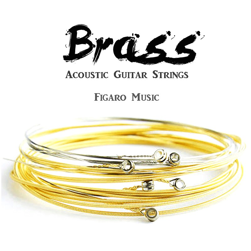 Jual Senar Gitar Akustik Warna Kuning - Brass Guitar Strings - 1 Set ...