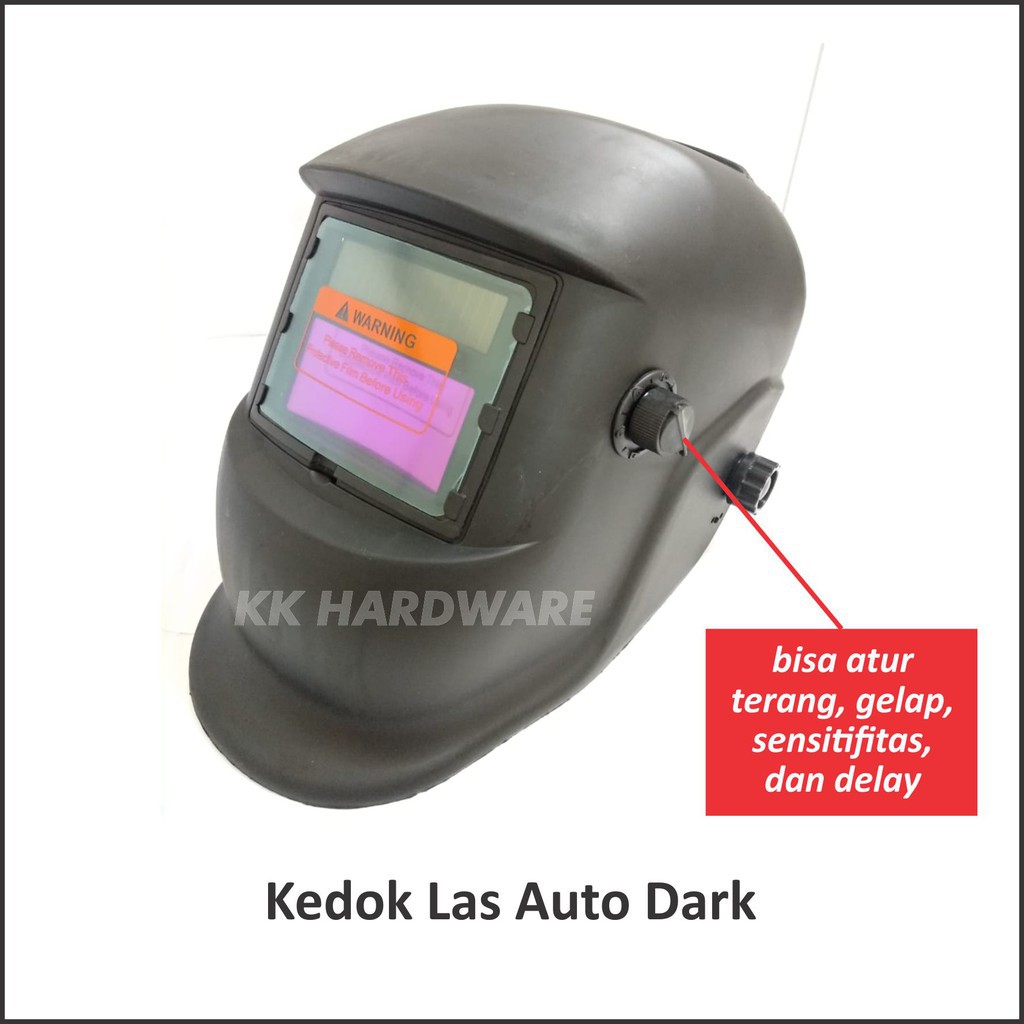 Jual XDW3H Kedok Las Auto Dark Otomatis Gelap Bisa Atur untuk Las ...