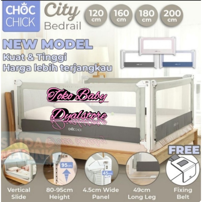 Jual Choc Chick Extra Tall / Choc Chick City Pagar Pengaman Kasur ...