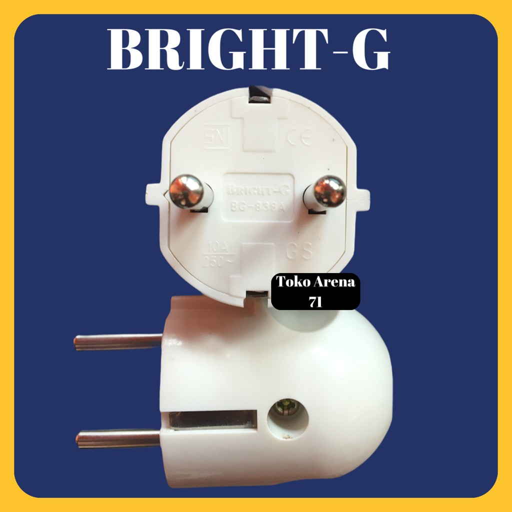 Jual Steker Arde Bright-G Bulat Colokan Arde Bright G bulat BG838 BG ...