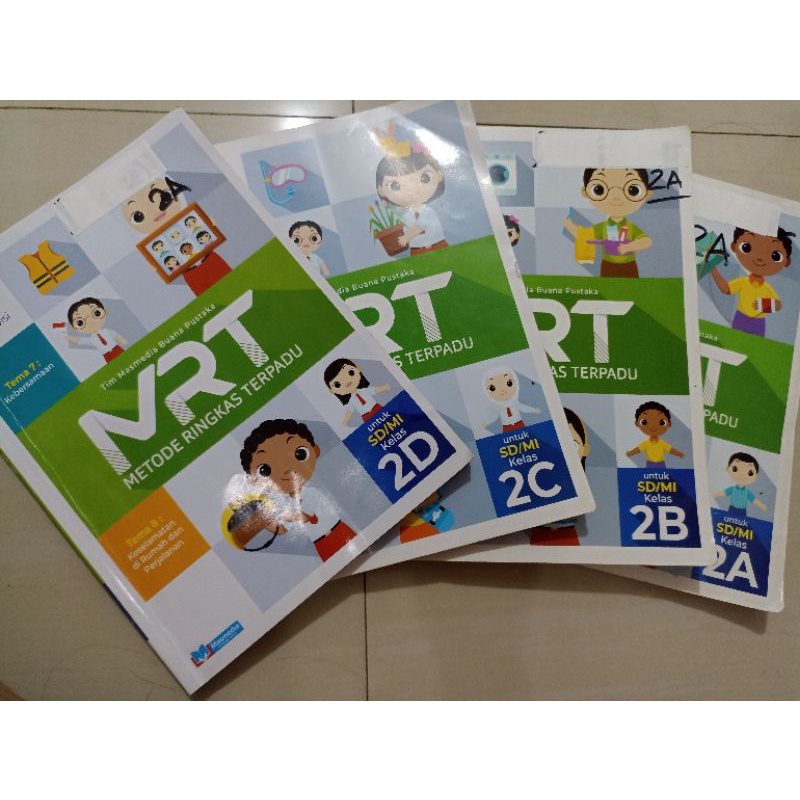 Jual BUKU MRT 2A ; 2B ; 2C ; 2D masmedia kelas 2 ( BEKAS) | Shopee ...