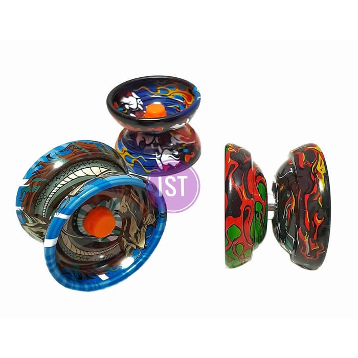 Jual istanatoys.com Mainan YOYO Metal Motif Naga | Shopee Indonesia