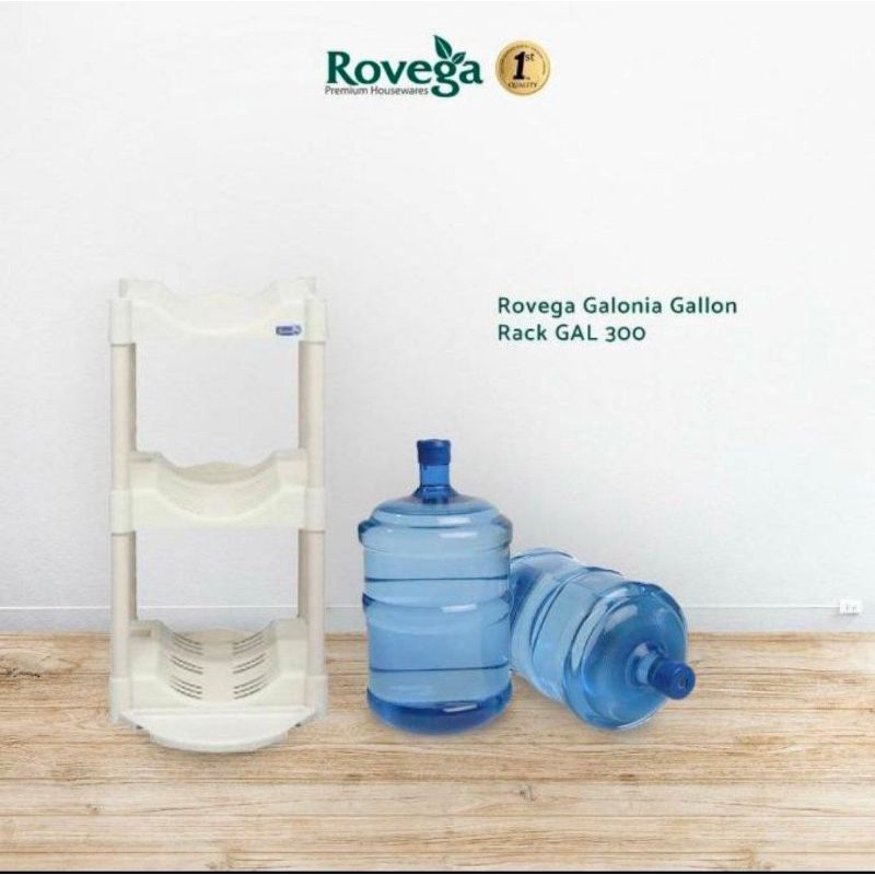 Jual Rovega galonia 3 susun / tempat penyimpanan air galon | Shopee ...