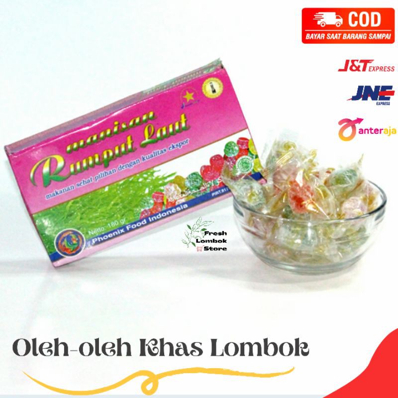 Jual Manisan Rumput Laut 160gr Oleh-oleh Khas Lombok Murah | Shopee ...