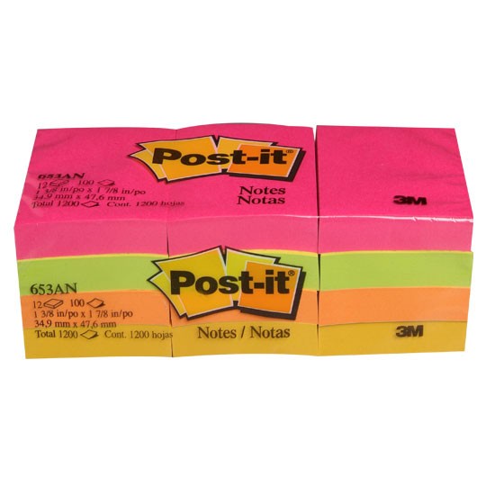 Jual Post It / Sticky Note 3M 653 Warna | Shopee Indonesia
