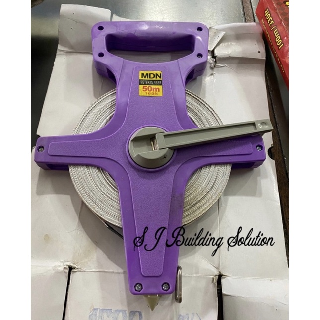 Jual Meteran Tancap Tanah Meteran Fiber 100M 100 Meter / Fiber Roll MDN ...