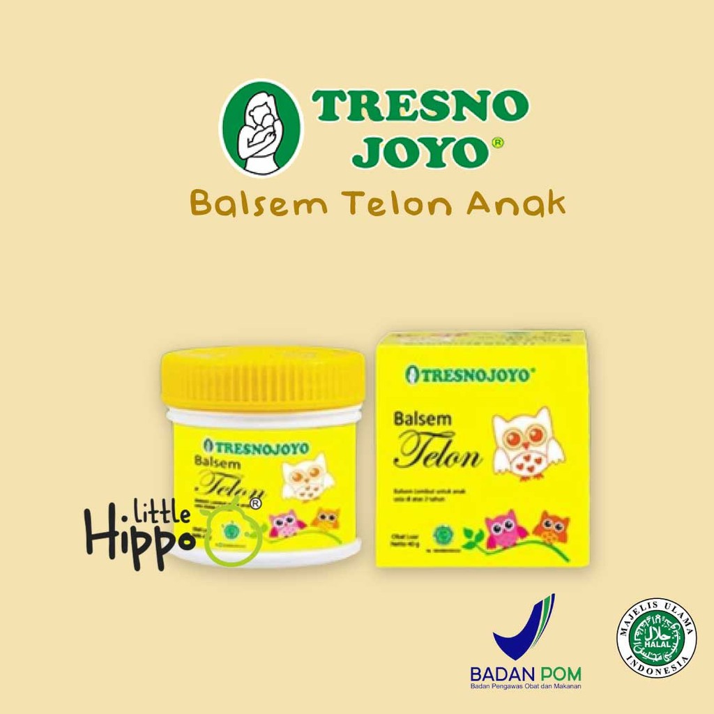 Jual Balsem Telon Anak Tresno Joyo Balsem 20Gram 40Gram Balsem ...