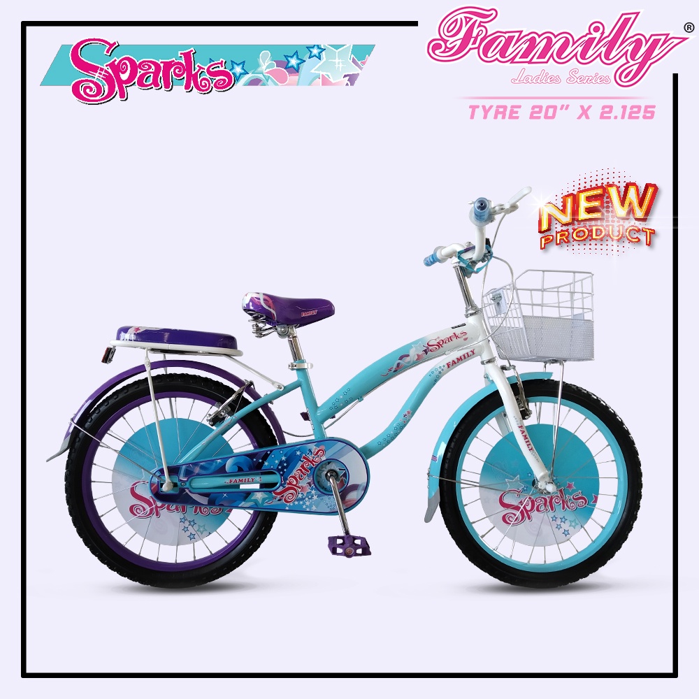 Jual Sepeda Mini 20 Family Sparks Sk | Shopee Indonesia