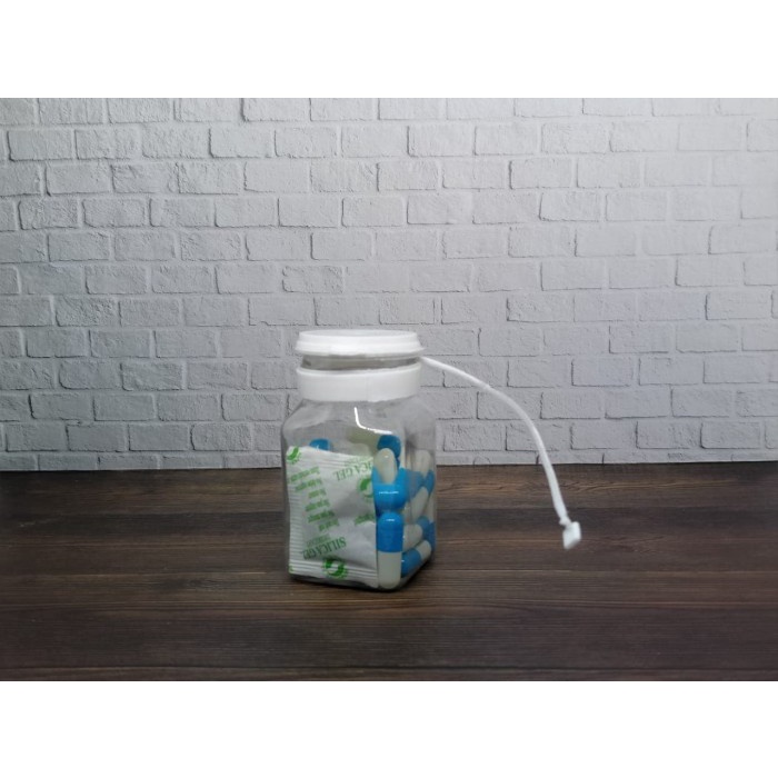 Jual Botol Plastik Kotak Isi 30 Kapsul Botol Kapsul Kotak Tutup Segel