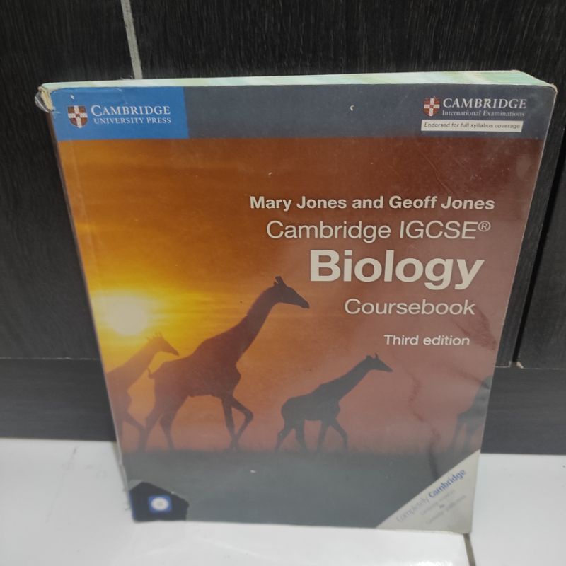 Jual Cambridge Igcse Biology Coursebook Third Edition Shopee Indonesia